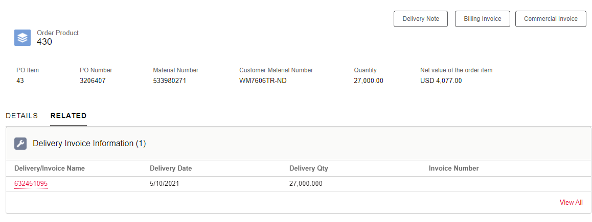 How to Display a Commercial Invoice ProForma PDF